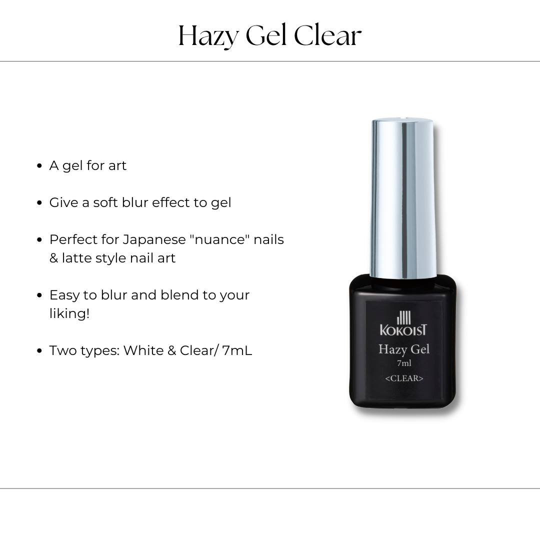 Hazy Gel Clear 7ml | KOKOIST USA